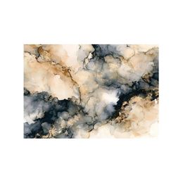 WALLARENA Fototapete Marmor in Schwarz | Gr.: 150 x 105 cm