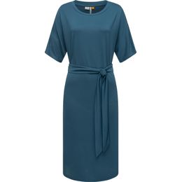Ragwear Summer Dress female size 40 Dark blue / Petrol