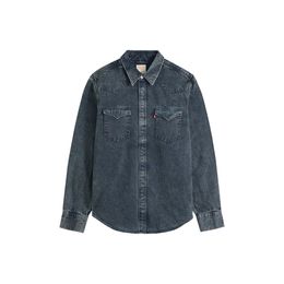 Levi's LEVI'S Button Up Shirt 'BARSTOW WESTERN' male size XL Dark blue