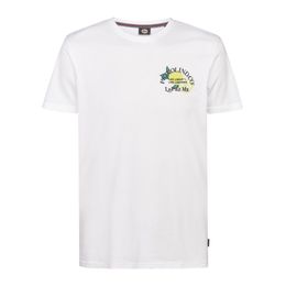 PETROL INDUSTRIES Shirt 'CosmosAzul' male size XXXL Navy / Turquoise / Limone / White