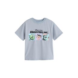 next T-Shirt M&auml;dchen Gr&ouml;&szlig;e 98 taubenblau / hellgr&uuml;n / helllila / schwarz