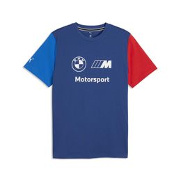 Puma Performance Shirt 'BMW M MOTORSPORT' male size M Blue / Royal blue / Red