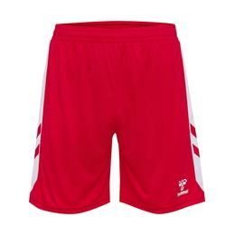 Hummel Sportshorts 'Match' Damen Gr&ouml;&szlig;e S rot / wei&szlig;