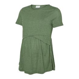MAMALICIOUS Umstand T-Shirt 'MLANLI' Damen Gr&ouml;&szlig;e L oliv