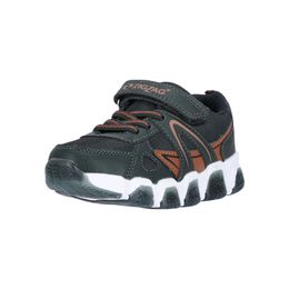 ZIGZAG Sneaker 'Rupen' Jungen Gr&ouml;&szlig;e 35 bronze / anthrazit