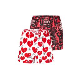 Lousy Livin Underwear Lousy Livin Boxershorts Herren Gr&ouml;&szlig;e L rot