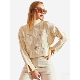 Bianco Lucci Pullover 'Pullover' Damen Gr&ouml;&szlig;e S/M offwhite