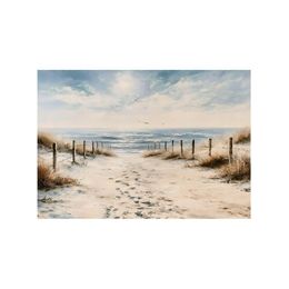 WALLARENA Fototapete Strand in Beige | Gr.: 150 x 105 cm