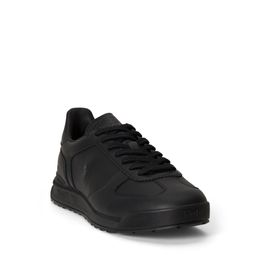 Polo Ralph Lauren Sneaker 'VARICK SIG' Herren Gr&ouml;&szlig;e 37 gold / schwarz