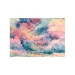 WALLARENA Fototapete M&auml;dchen in Rosa | Gr.: 150 x 105 cm