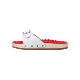 Berkemann Mules 'Noppen-Sandale' female size 39.5 White
