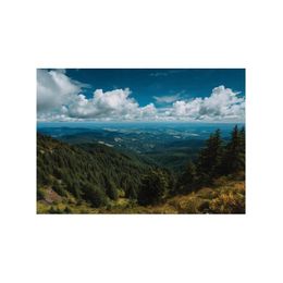 WALLARENA Fototapete Landschaft in Blau | Gr.: 150 x 105 cm