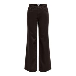 Only Hose mit weitem Beinschnitt in Black Coffee | Gr.: w29-l30
