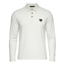 Ombre Shirt Herren Gr&ouml;&szlig;e M schwarz / naturwei&szlig;