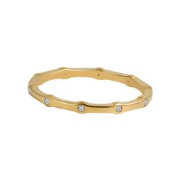 Akzent Ring 'Jenna, goldfarbig, langlebig' female size 58 Gold