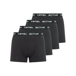 Camel Active Boxershorts Herren Gr&ouml;&szlig;e L schwarz / wei&szlig;