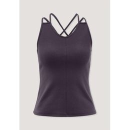 hessnatur Top in dunkle traube | Gr.: 40
