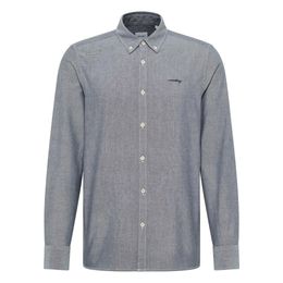 Mustang Button Up Shirt male size S Anthracite