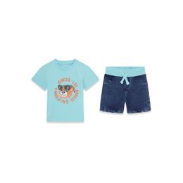 Guess Set boy size 86 Turquoise / Dark blue / Brocade / Mandarine