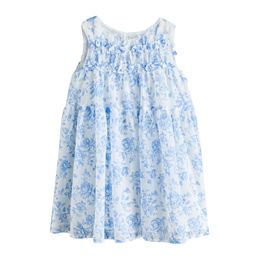 next Dress girl size 152 Blue / Pastel blue / White