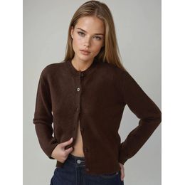 Hiccup Strickjacke 'Strickjacken' Damen Gr&ouml;&szlig;e S kastanienbraun