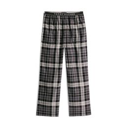 Tommy Hilfiger Underwear Pyjamahose 'Essential' Herren Gr&ouml;&szlig;e L grau / gr&uuml;n / schwarz