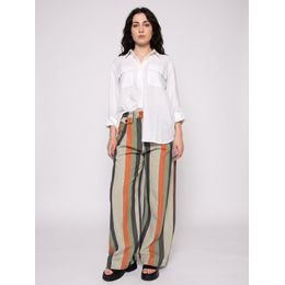 thinking mu Pants 'QUICK STRIPES PAT PANTS MULTI COLOR' female size 38 Mixed colors