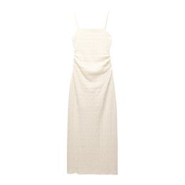 Pull&Bear Pull&bear Kleid Damen Gr&ouml;&szlig;e 40 ecru Sommerkleid