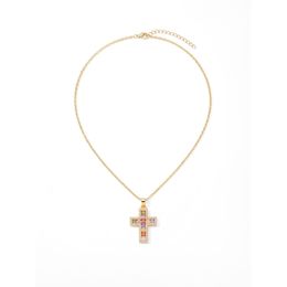 Nemomatheo Kette 'Prisma Crux' Damen Gr&ouml;&szlig;e Onesize gold
