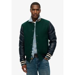 Superdry & Co Jacke Herren Gr&ouml;&szlig;e M tanne / schwarz / wollwei&szlig; Sommerjacke