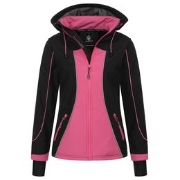 Rock Creek Performance Jacket 'D-482' female size L Pink / Black / Silver