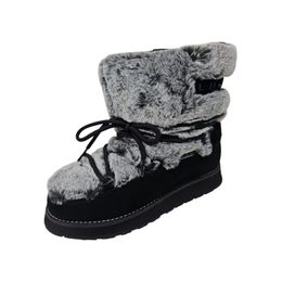 LUTHA Schaftstiefel Nauttiva in Schwarz | Gr.: 39