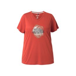 Ulla Popken Shirt female size XL/XXL Olive / Mint / Rusty red / Black