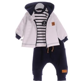 La Bortini Sweatsuit boy size 92/98 marine blue