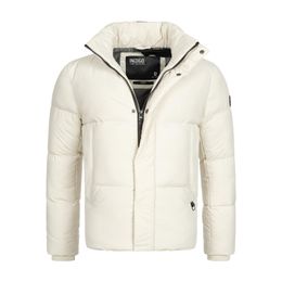 INDICODE JEANS Winter Jacket 'Lanse' male size XXL Cream / Black