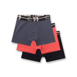 Sanetta Underpants boy size 140 Dark grey / Light red / Black