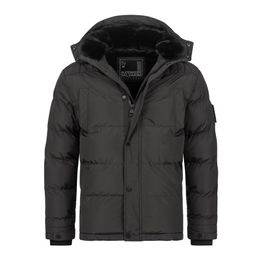 Alessandro Salvarini Winter Jacket male size M Dark grey