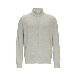 s.Oliver BLACK LABEL Strickjacke Herren Gr&ouml;&szlig;e L hellgrau