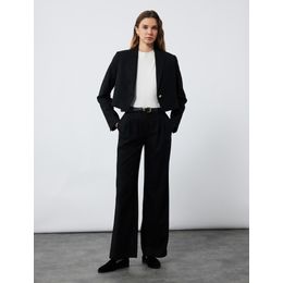 KOTON Blazer Damen Gr&ouml;&szlig;e 48 schwarz