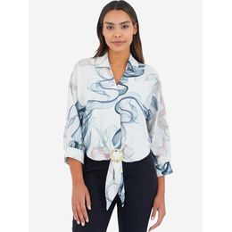 Bigdart Bluse Damen Gr&ouml;&szlig;e L marine / pastellgr&uuml;n / mauve / wei&szlig;