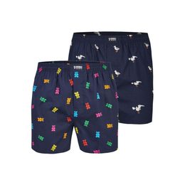 Happy Shorts Boxershorts Herren Gr&ouml;&szlig;e XXL marine