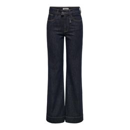 Only Jeans mit weitem Bein in Dark Blue Denim | Gr.: W28/L32