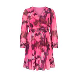 MIAMODA Dress female size 44 Pink / Red