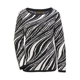 GOLDNER Sweater female size L/XL Black / White
