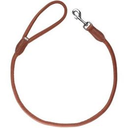 Hunter F&uuml;hrleine Round & Soft Canadian Up cognac S