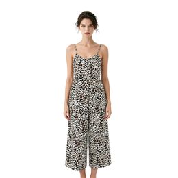 Yesfashion Jumpsuit female size L Brown