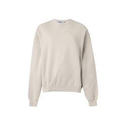 Nike Sportswear Sweatshirt 'Studio' Damen Gr&ouml;&szlig;e L creme / wei&szlig;