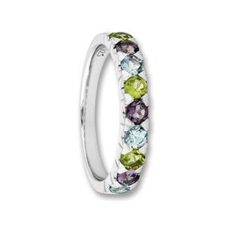 ONE ELEMENT Ring female size 58 Mixed colors / Silver