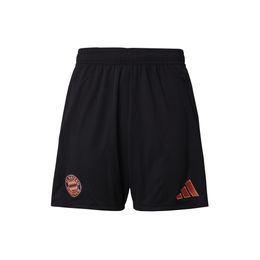 adidas Performance Sporthose 'FC Bayern M&uuml;nchen Away 24-25' Herren Gr&ouml;&szlig;e M lachs / schwarz