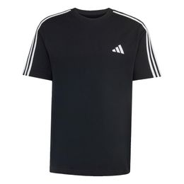 adidas Sportswear Shirt 'Essentials' male size XXS/XS Black / White
